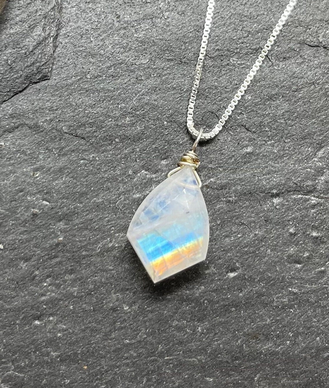 Calming crystal necklace store